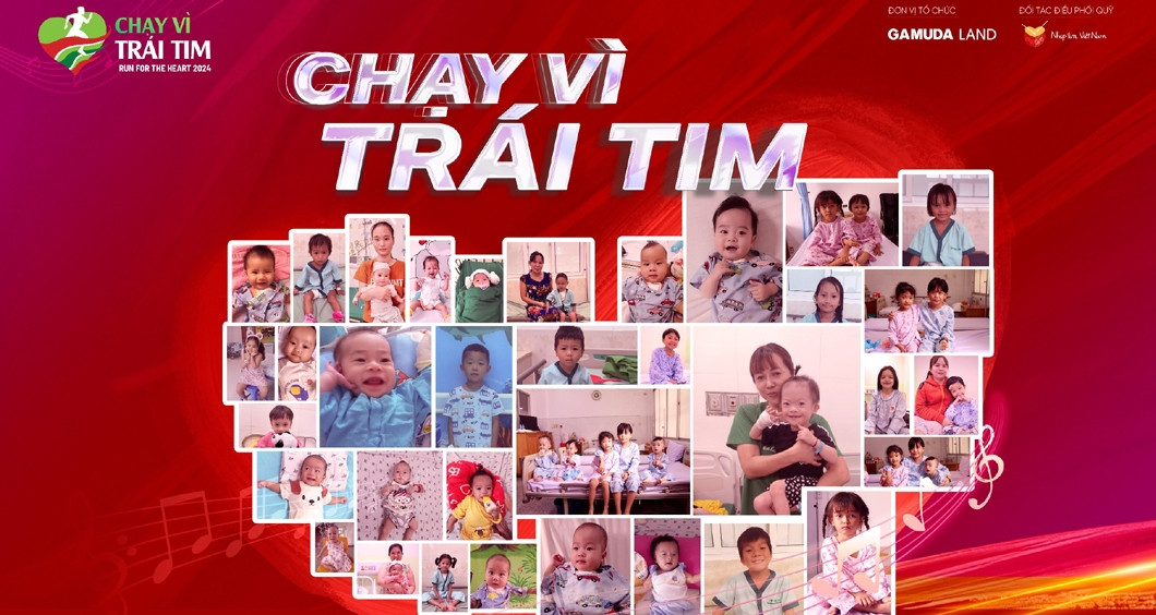 Chạy vì trái tim - 10 năm giúp đỡ 1.549 trẻ phẫu thuật tim