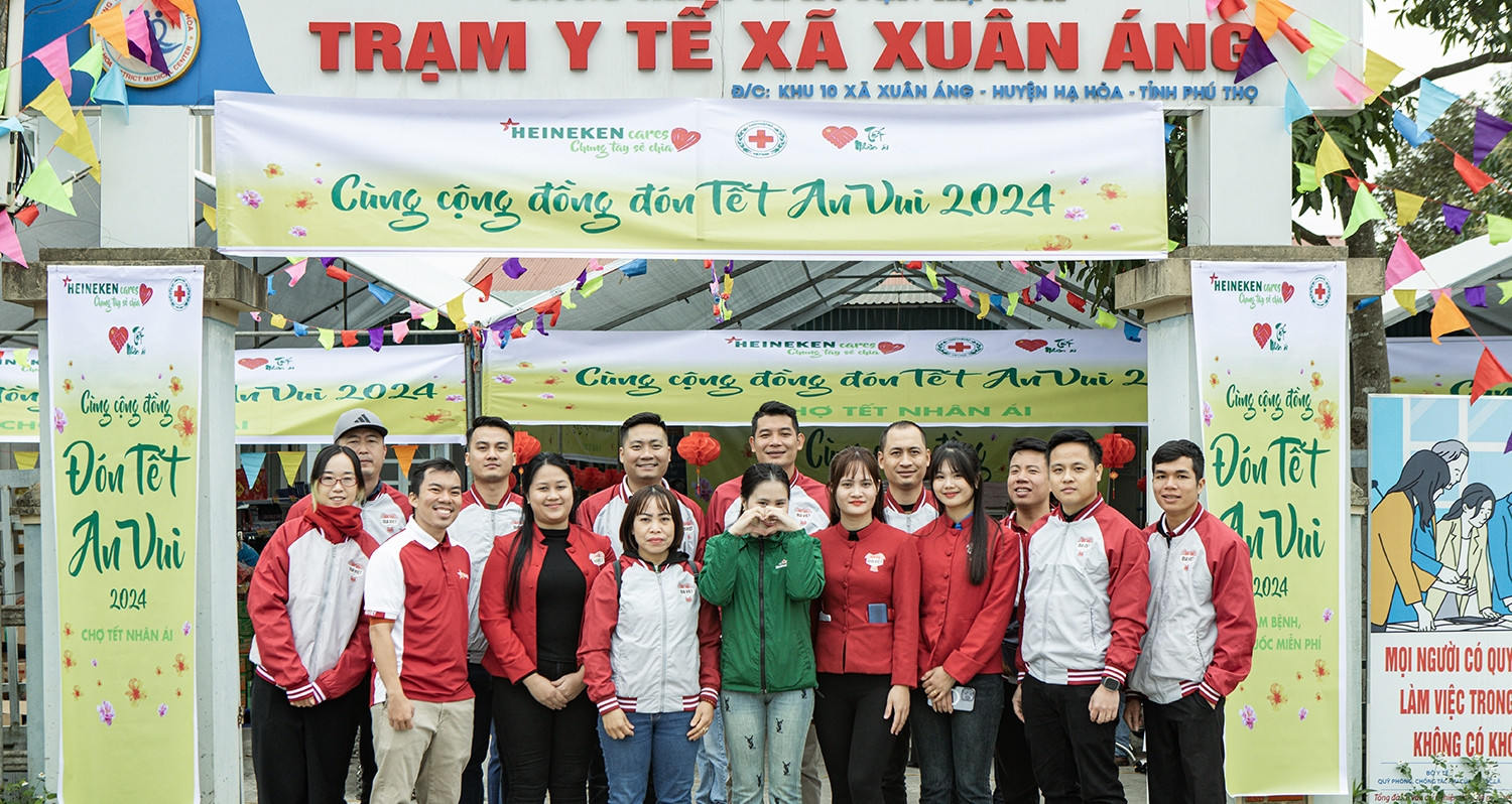 HEINEKEN Vietnam brings a happy Tet to underprivileged communities