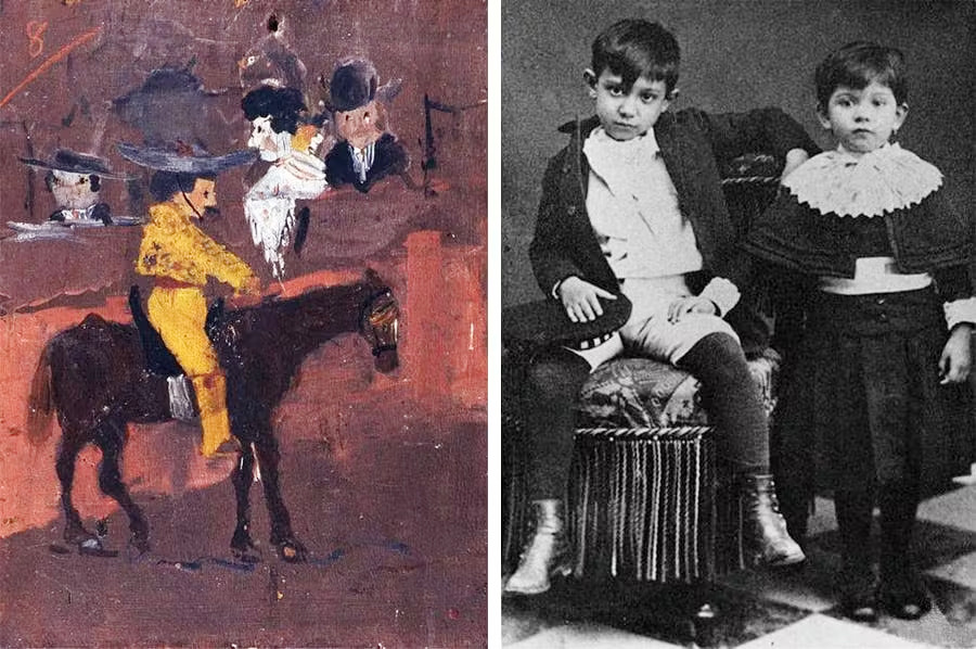 Sáng tác đầu tiên còn sót lại của các danh họa nổi tiếng thế giới