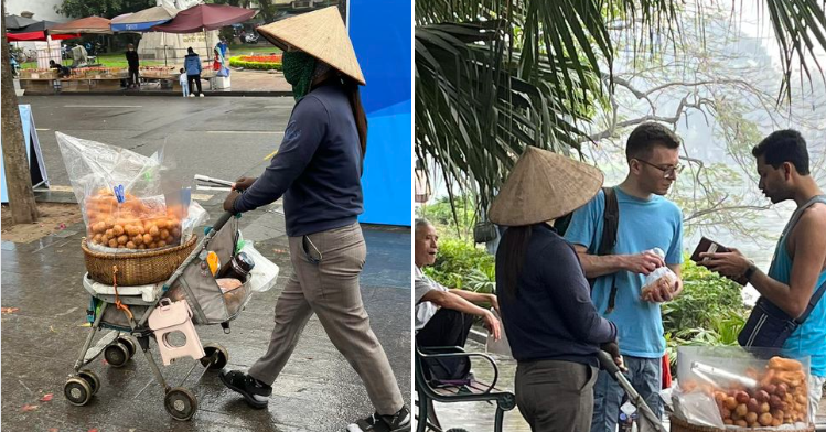 Hàng rong ở Hà Nội định ‘chặt chém’ khách Tây 100.000 đồng 4 chiếc bánh rán