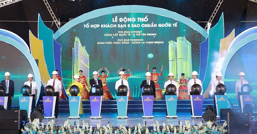 Five Star Group động thổ tổ hợp căn hộ khách sạn 5 sao tại Vũng Tàu