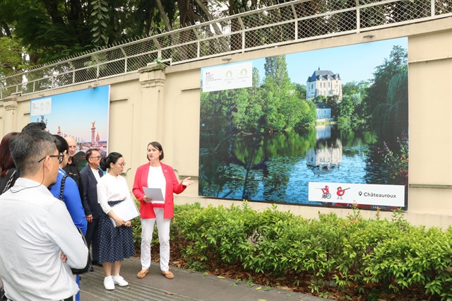 “En route pour Paris 2024!” exhibition promotes Olympic, Paralympic Games