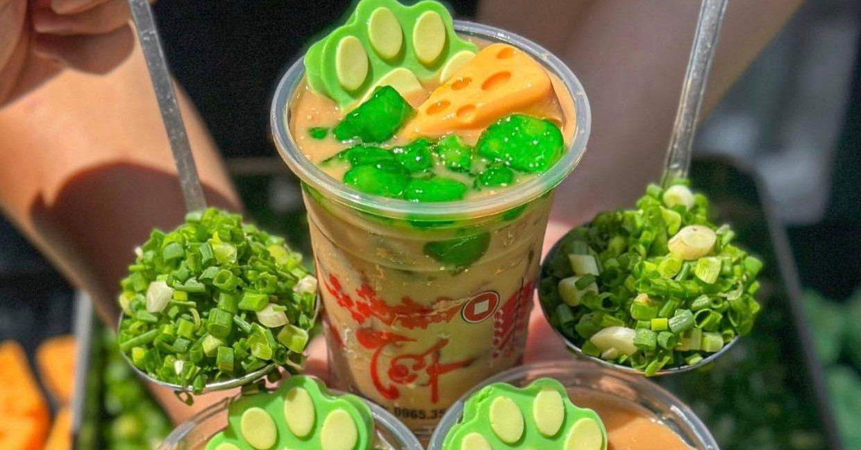Tung món trà sữa ngập hành lá sống, quán ở TP.HCM bị chê 'phá hoại nền ...