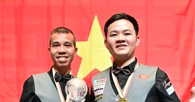 Vietnam moves up in Three-Cushion Carom Billiards World Rankings