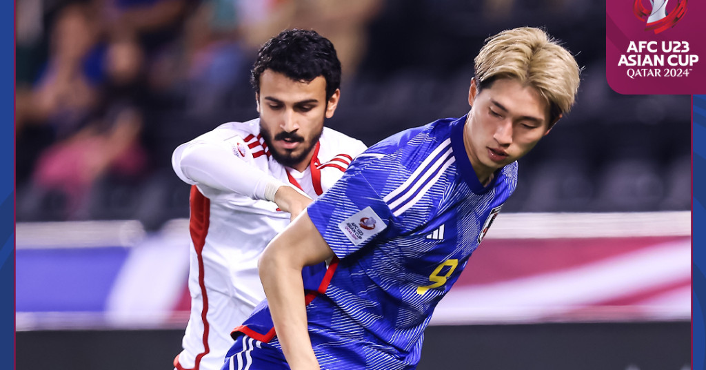 Kết quả bóng đá U23 Nhật Bản 2-0 U23 UAE - U23 Châu Á 2024