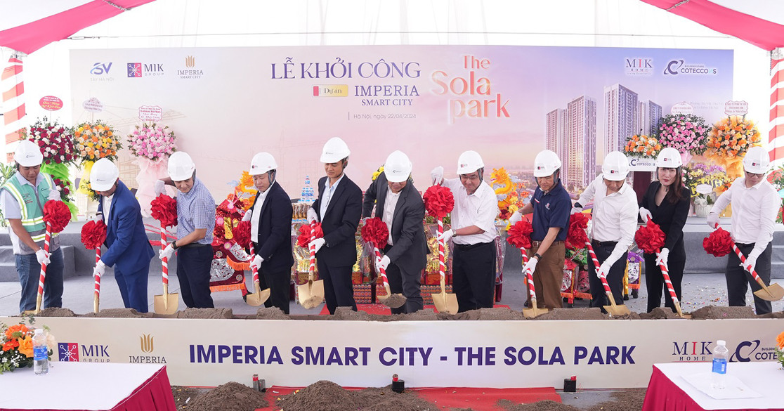 MIK Group khởi công giai đoạn 2 dự án Imperia Smart City