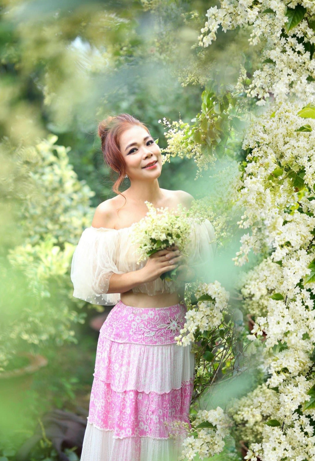 Khu vườn mát rượi rộng 10.000m2 của Mỹ Lệ và chồng đại gia