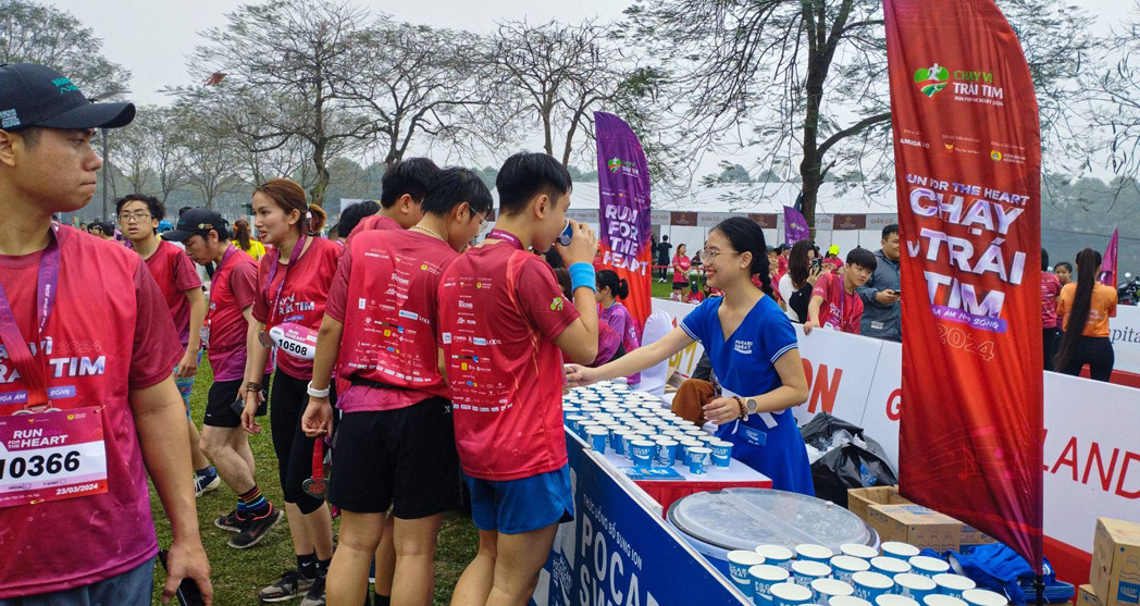 Pocari Sweat Việt Nam đồng hành cùng giải chạy gây quỹ tài trợ phẫu ...