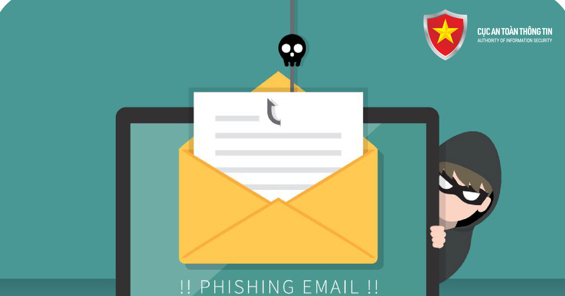 Agencies warn about new swindling campaigns via email
