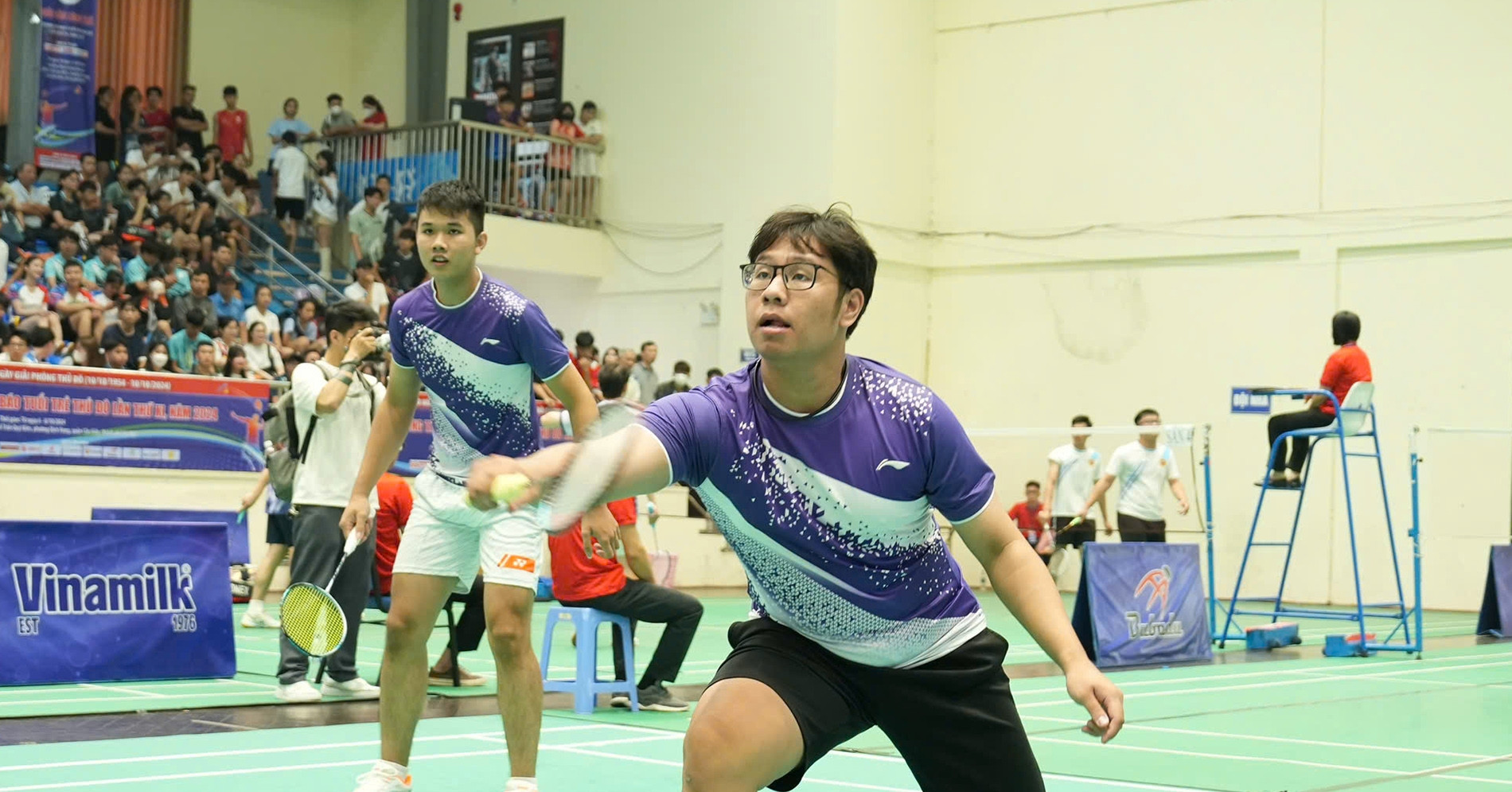 1.200 VĐV dự giải cầu lông trẻ Cúp báo Tuổi trẻ Thủ đô 2024