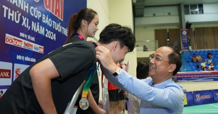 Giải cầu lông trẻ Cúp báo Tuổi trẻ Thủ đô có nhiều VĐV triển vọng