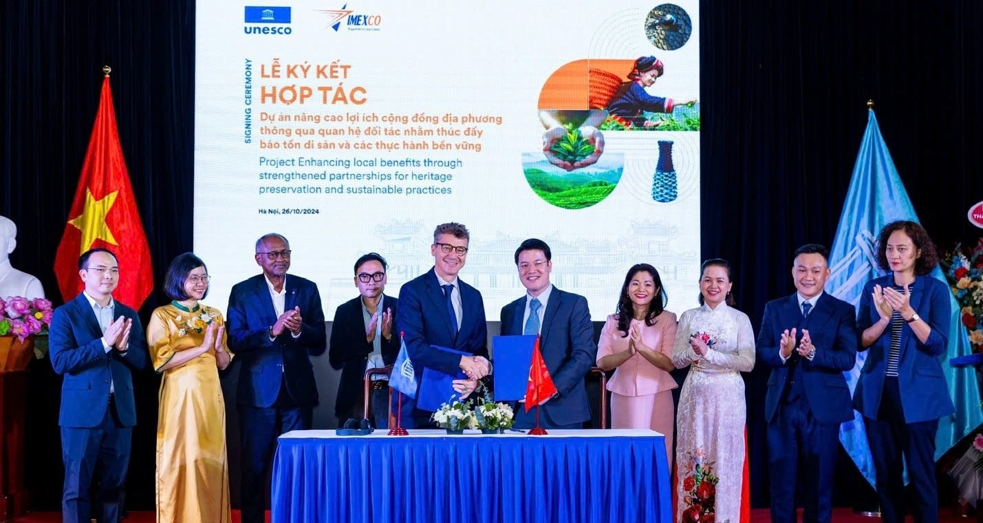 UNESCO và Imexco hợp tác thúc đẩy bảo tồn di sản và thực hành bền vững