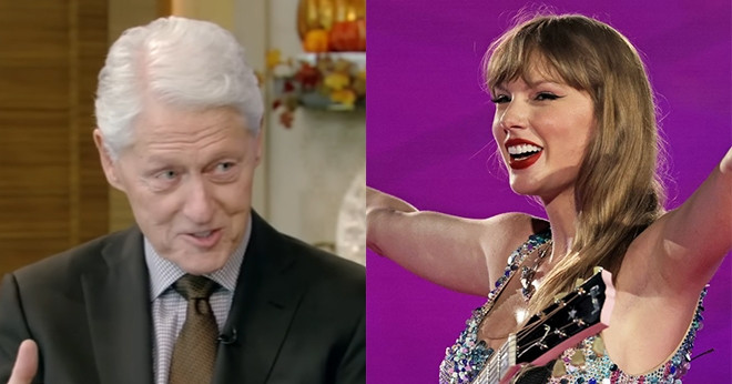 Cựu Tổng thống Mỹ Bill Clinton lần đầu xem concert của Taylor Swift