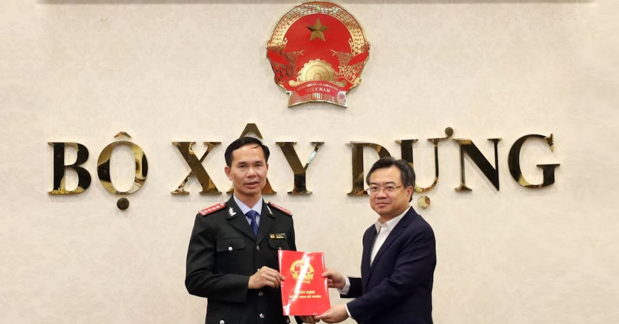 Bộ Xây dựng có chánh thanh tra mới