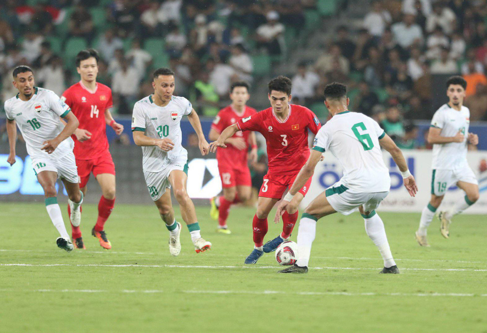 Kết quả bóng đá Việt Nam 1-3 Iraq - Vòng loại World Cup 2026