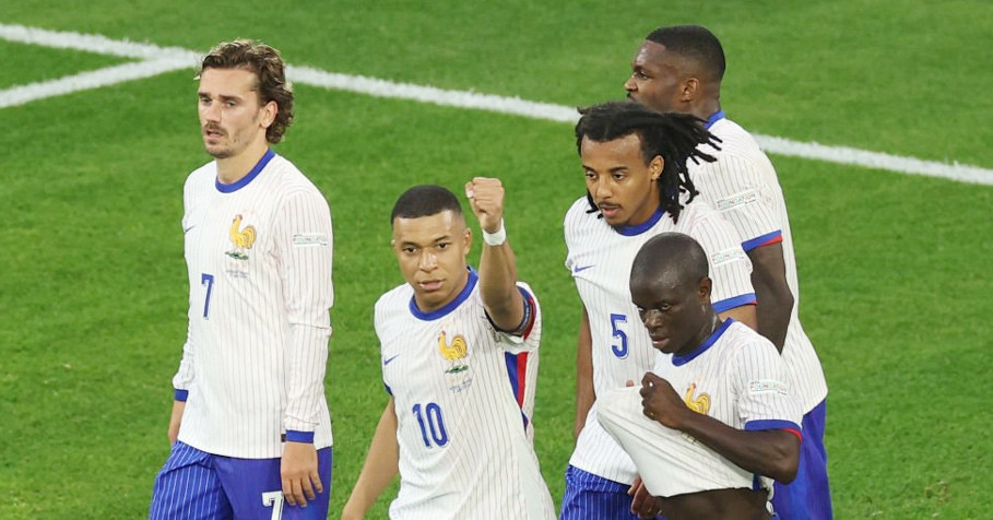 Kết quả bóng đá Pháp 1-0 Áo, bảng D Euro 2024