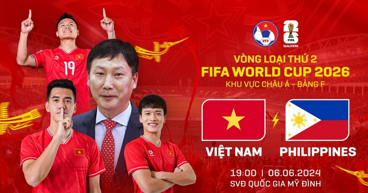 Kết quả bóng đá Việt Nam 3-2 Philippines - Vòng loại World Cup 2026