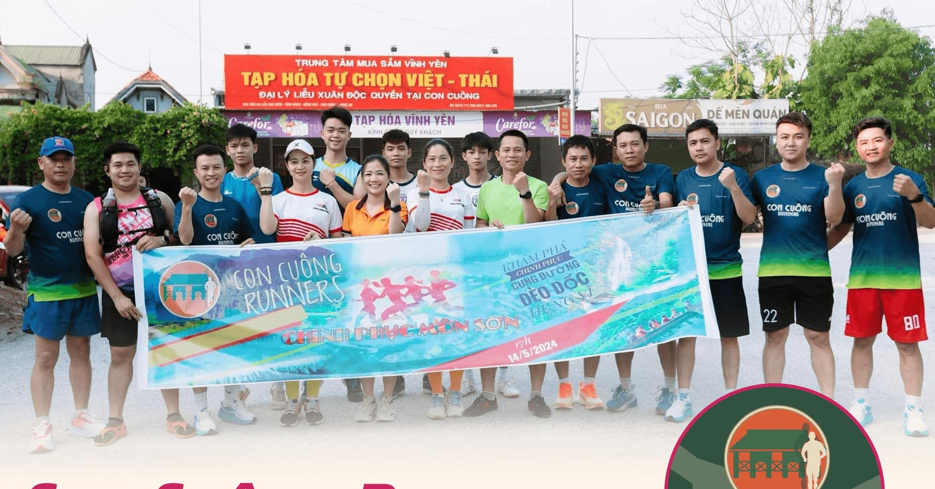 Những hình ảnh xúc động về CLB Con Cuông Runner