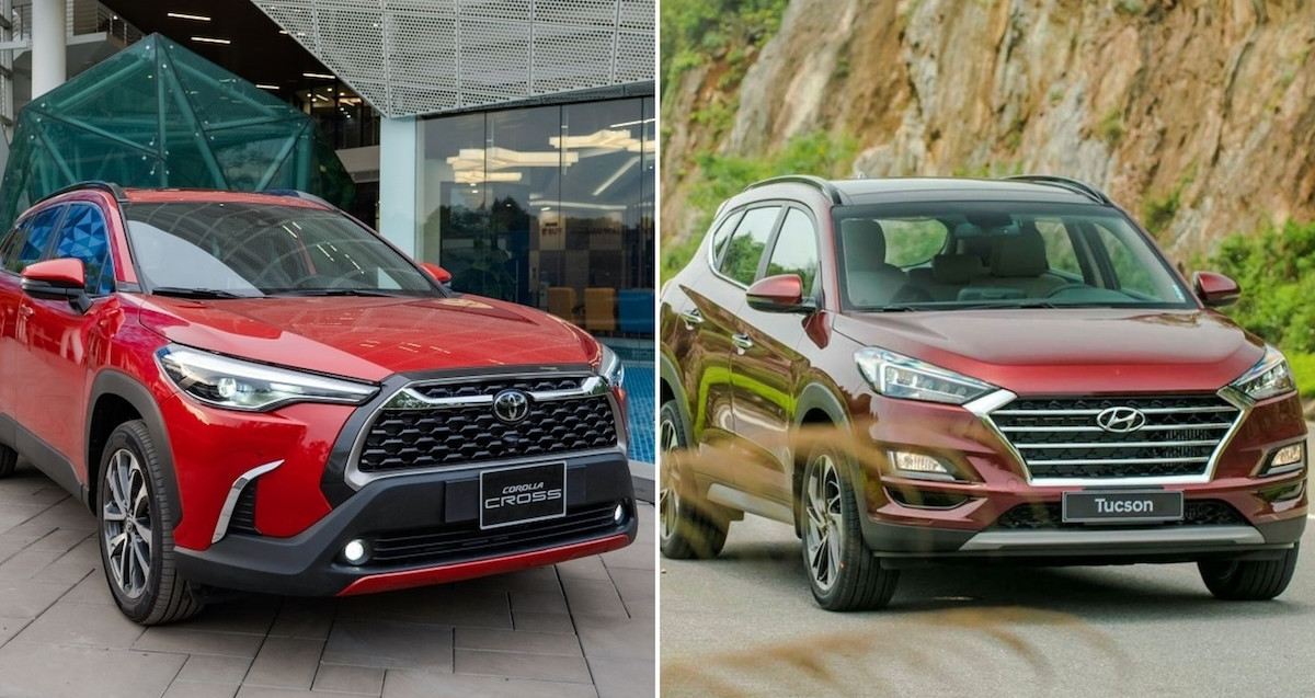 Ngân sách 700 triệu, nên mua Hyundai Tucson hay Toyota Corolla Cross ...