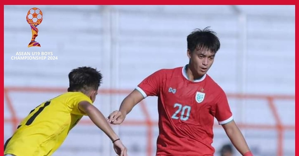 Kết quả bóng đá U19 Thái Lan 6-0 U19 Brunei - U19 Đông Nam Á 2024
