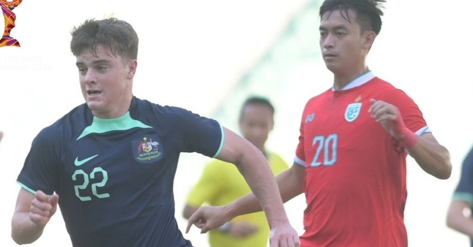 Kết quả bóng đá U19 Thái Lan 1-0 U19 Australia - U19 Đông Nam Á 2024