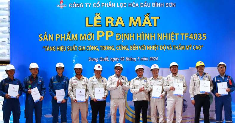 BSR ra mắt sản phẩm hạt nhựa định hình nhiệt TF4035