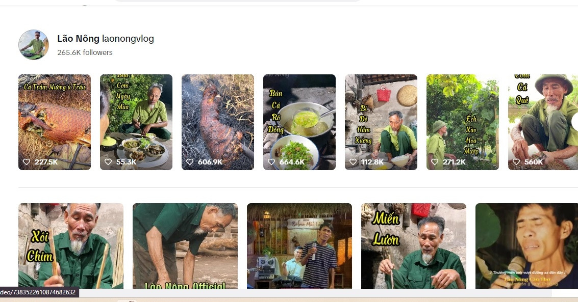 Những “ông bố quốc dân”, những TikToker… “chân đất”