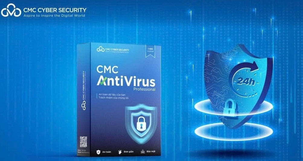 Cập nhật tức thì, CMC AntiVirus giúp bảo vệ dữ liệu người dùng toàn diện