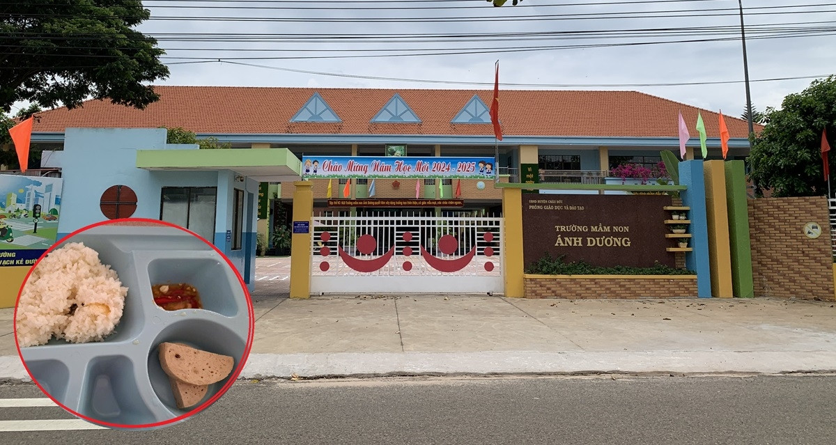 Chỉ đạo làm rõ, không bao che vụ “suất cơm giáo viên mầm non chỉ có 2 ...