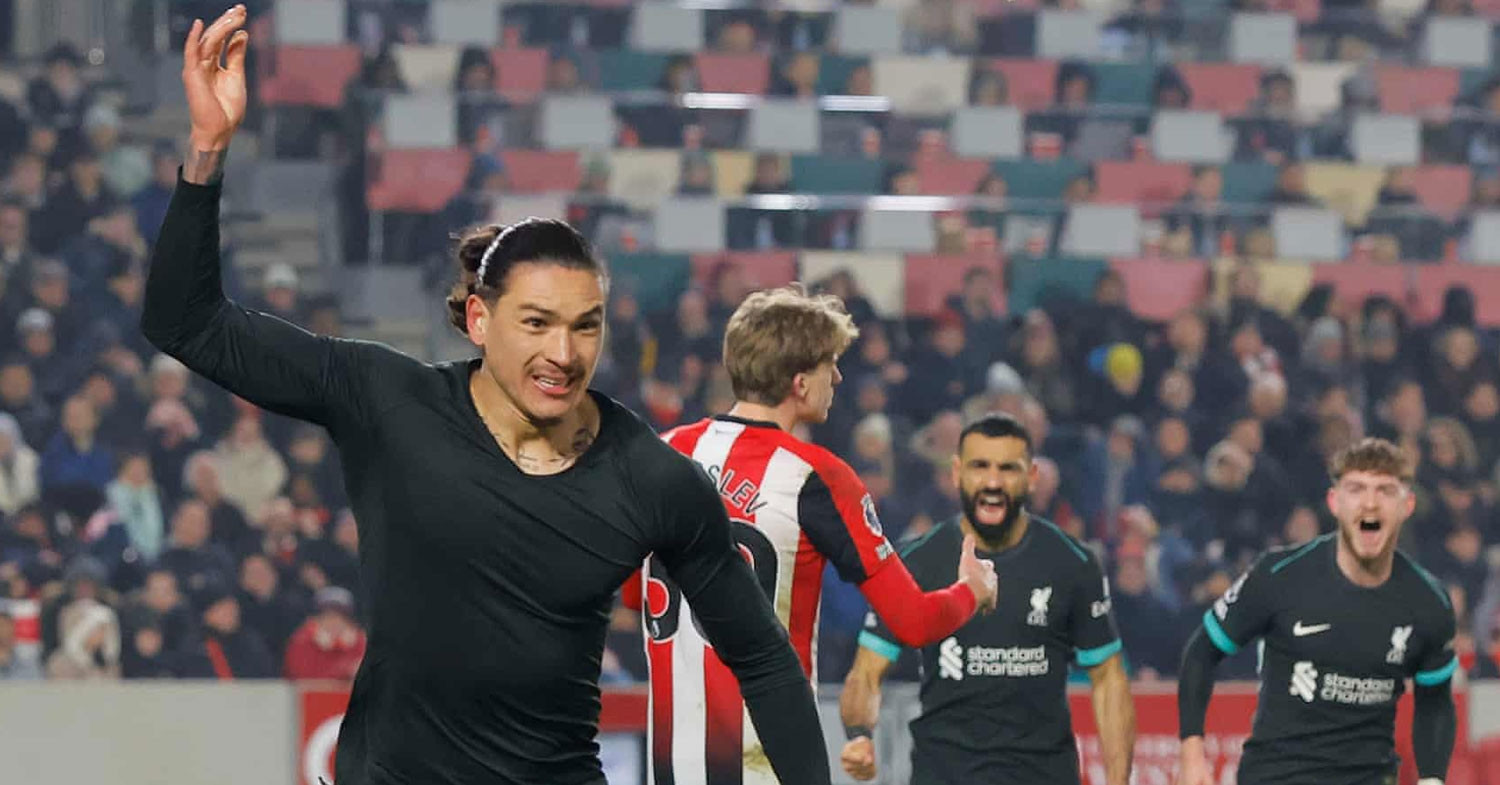 Kết quả bóng đá Brentford 0-2 Liverpool, vòng 22 Ngoại hạng Anh