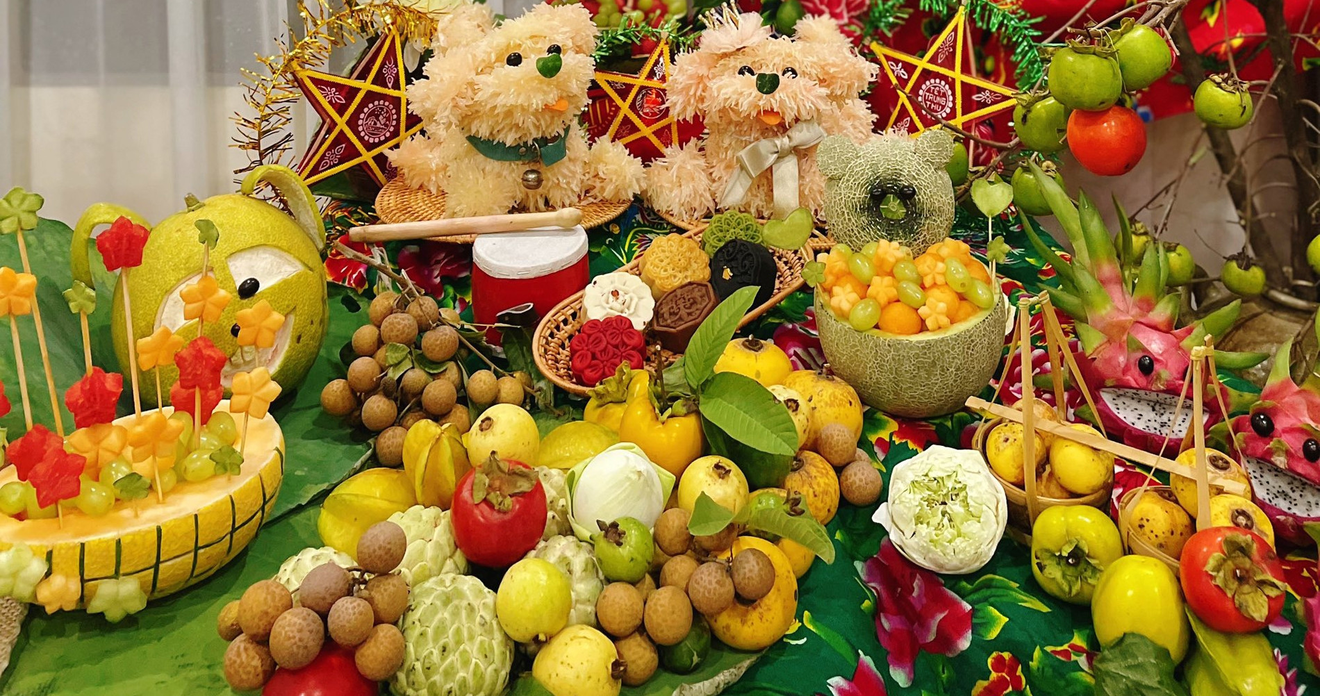 Cách bày mâm ngũ quả tết Trung thu 2025 đẹp, dễ làm