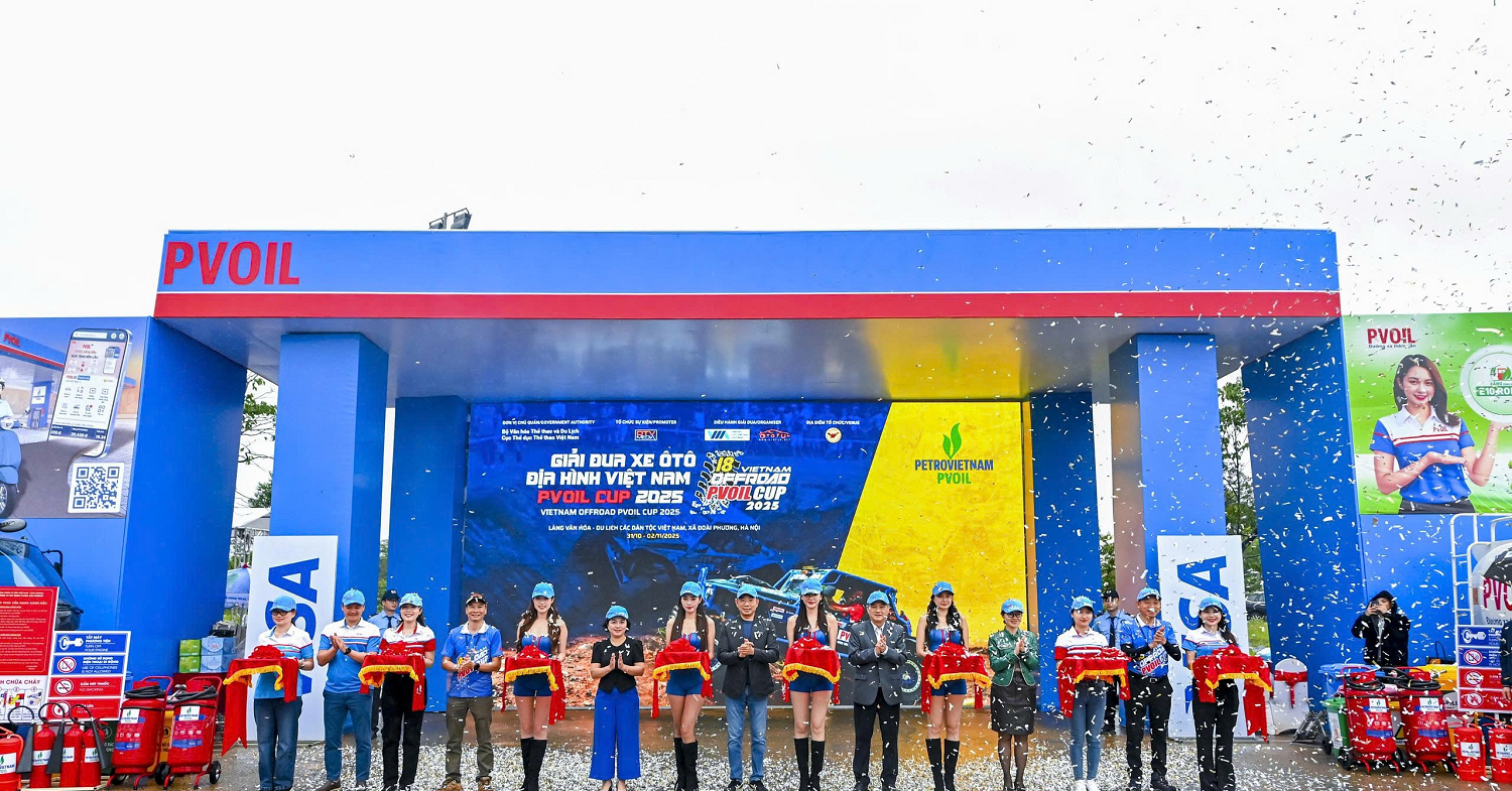 PVOIL đánh dấu 10 năm gắn bó cùng giải đua xe địa hình PVOIL VOC