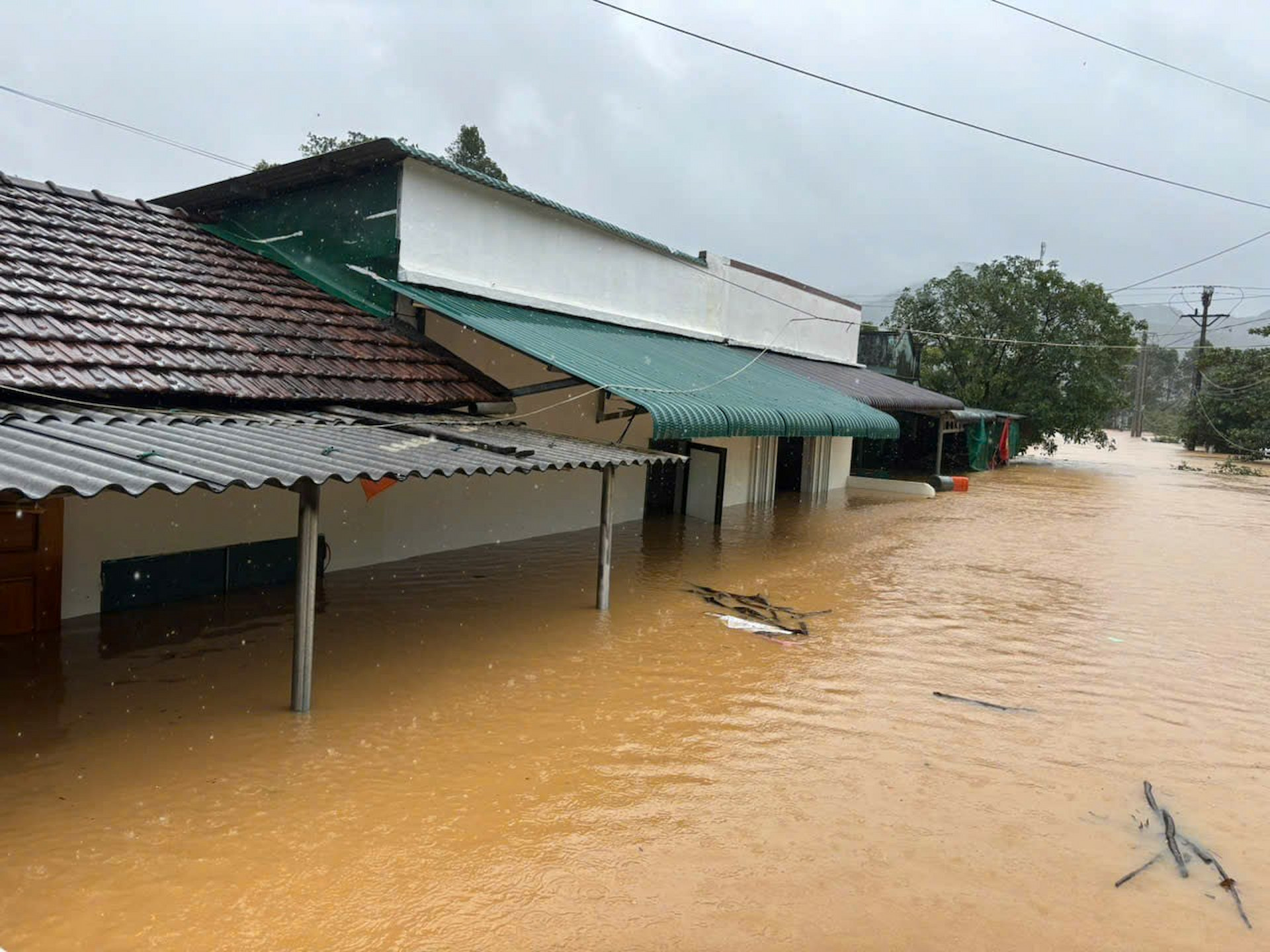'The water rose so fast, we only had time to run to save our lives'