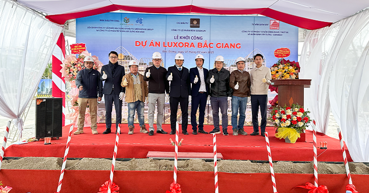 New GoldSun khởi công xây dựng dự án Luxora Bắc Giang