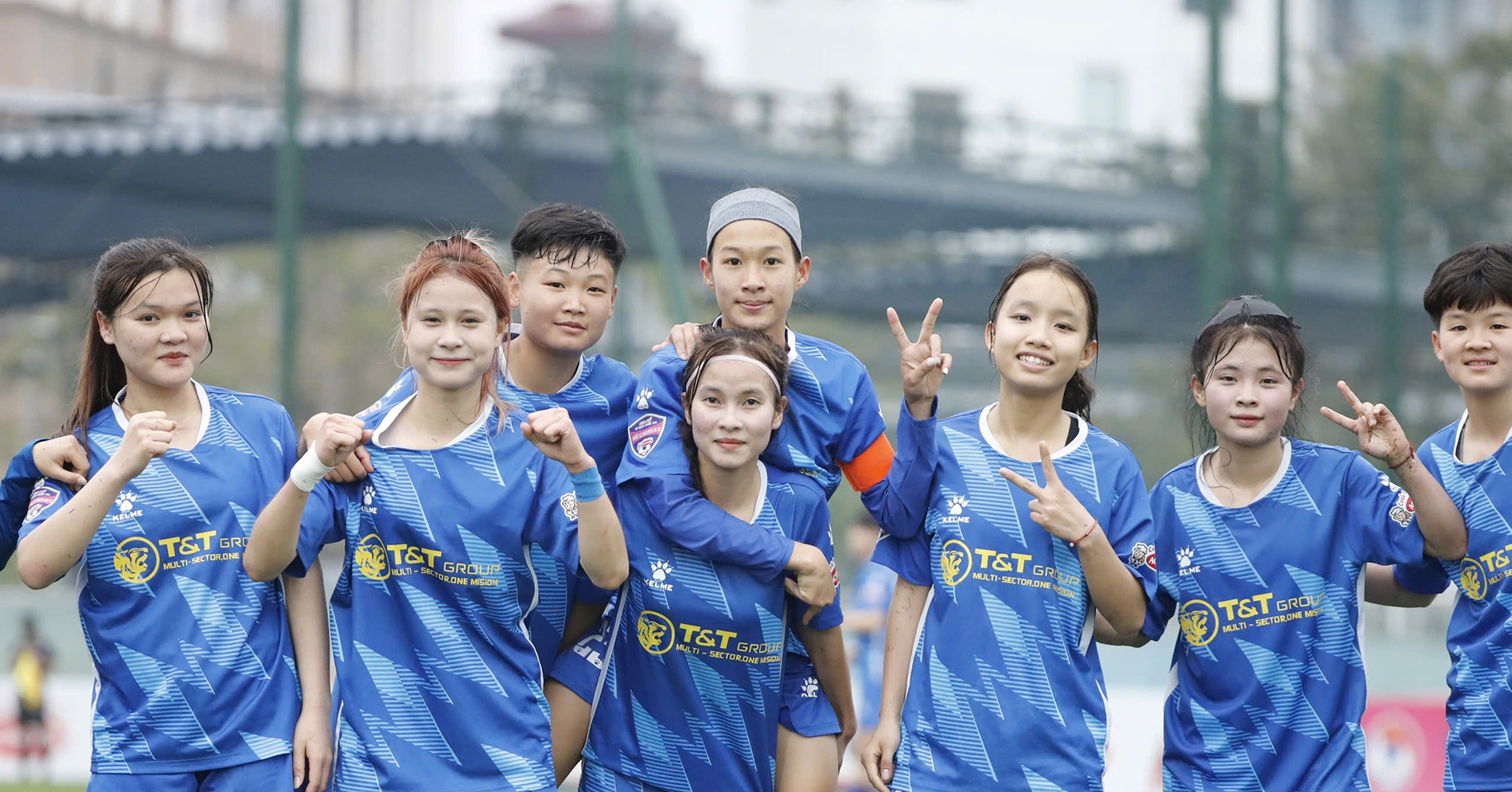 Thái Nguyên T&T có chiến thắng đậm ở giải U19 nữ Quốc gia