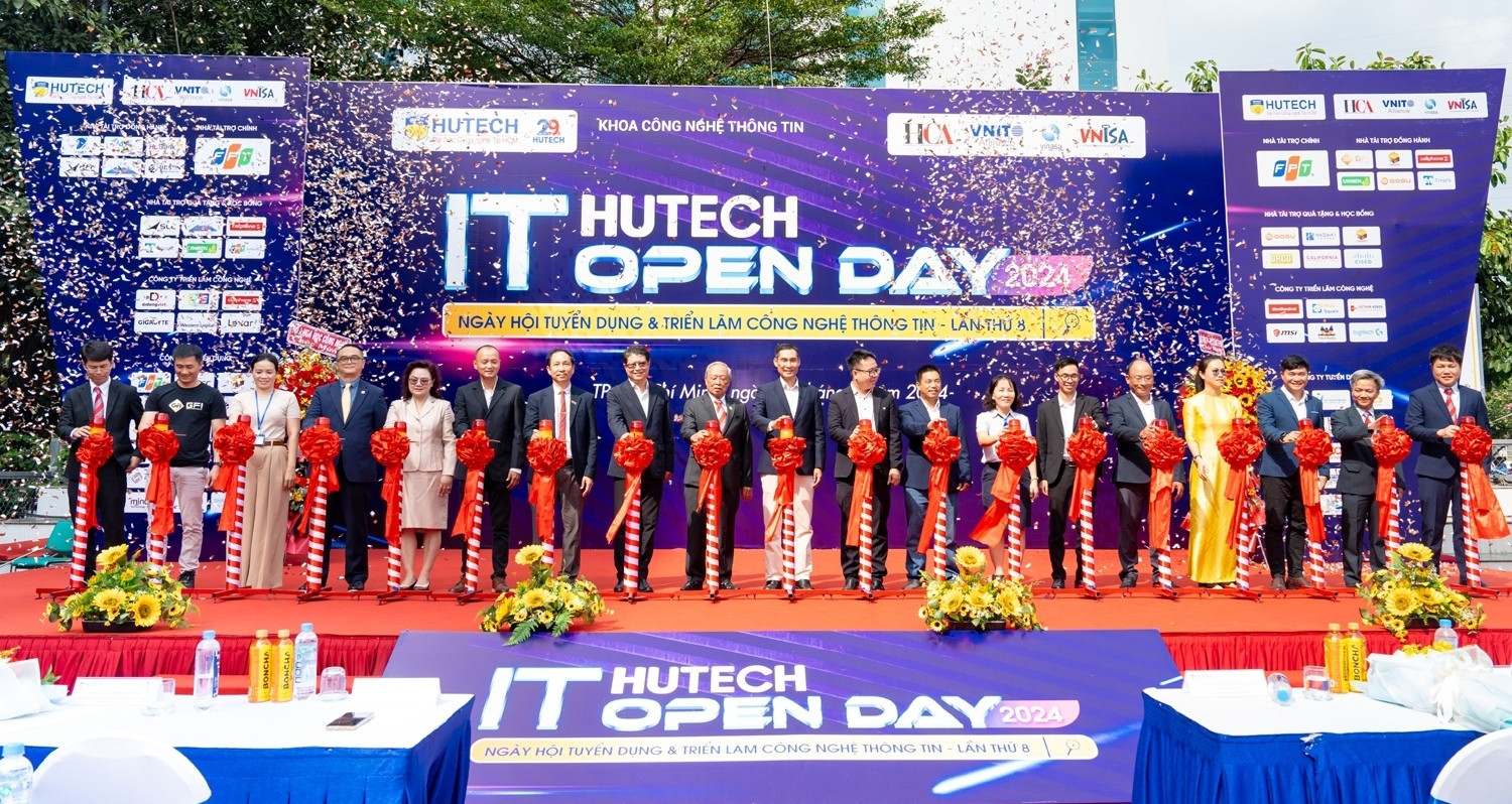 HUTECH IT Open Day 2025 - mở cơ hội kết nối và quảng bá doanh nghiệp