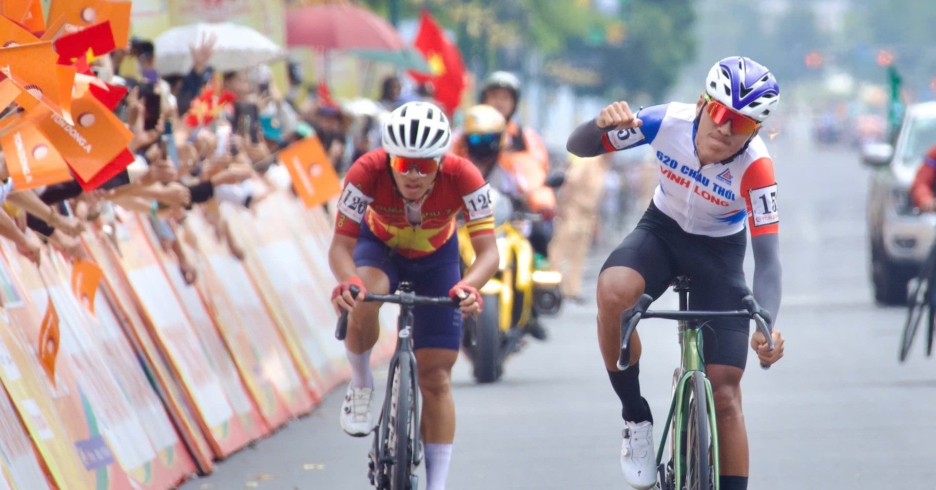 Giải xe đạp Cúp Truyền hình TP.HCM 2025: Nguyễn Nhựt Phát lần đầu thắng chặng