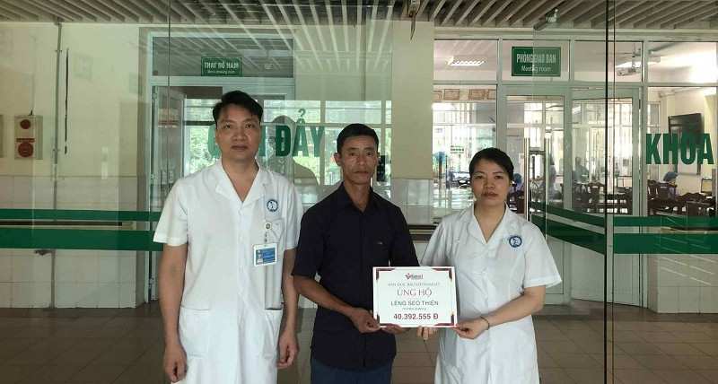 Bạn đọc giúp đỡ em Lèng Seo Thiện bị bỏng nặng hơn 40 triệu đồng