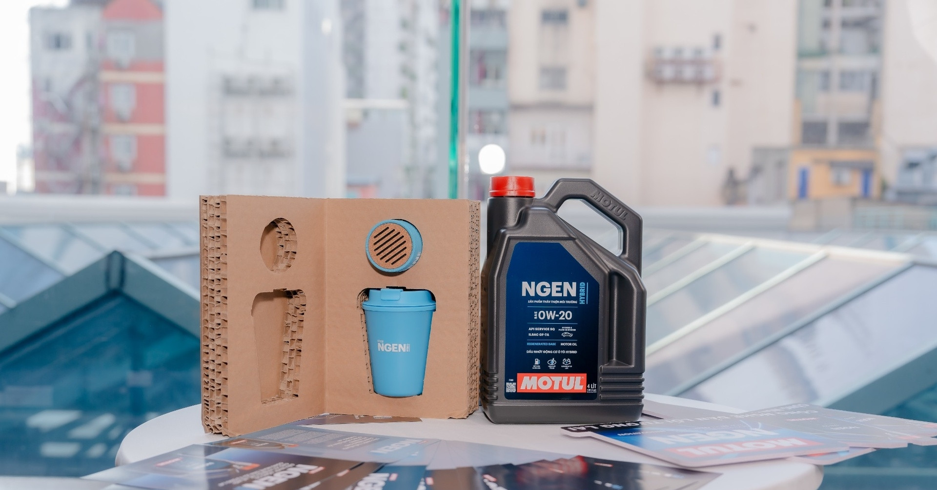 Motul NGEN Hybrid - dầu nhớt tối ưu cho xe hybrid, thân thiện môi trường