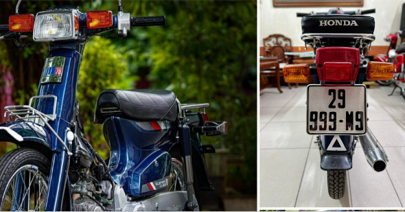 Honda Cub 82 biển 3 số huyền thoại được trả 150 triệu, chủ xe Hà Nội từ ...