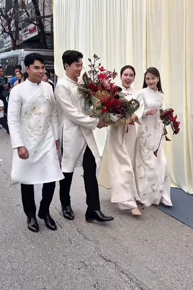 VTV presenter Huyen Trang was overflowing with happiness at her ...