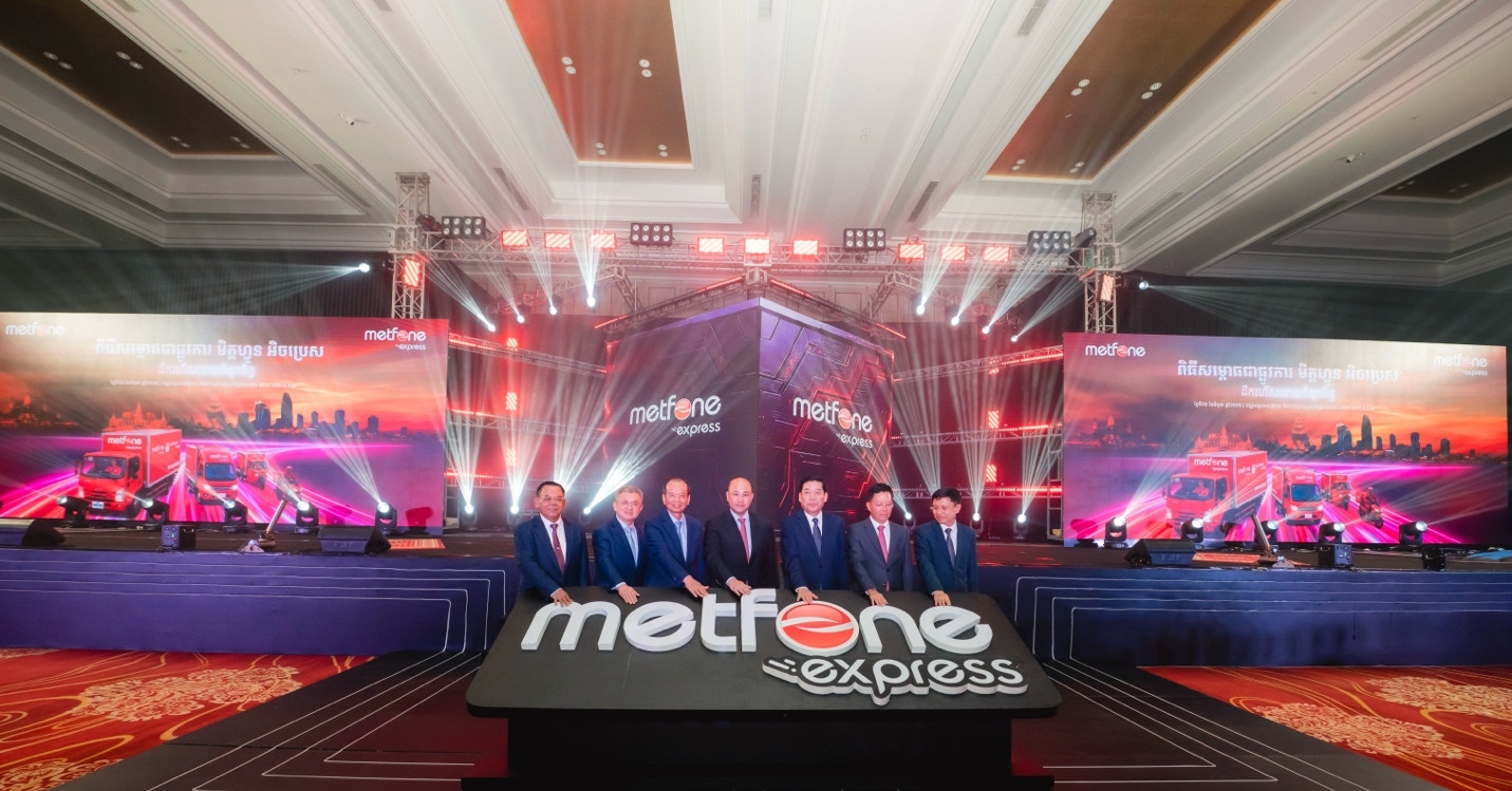 Viettel Campuchia gia nhập ngành logistics với thương hiệu Metfone Express