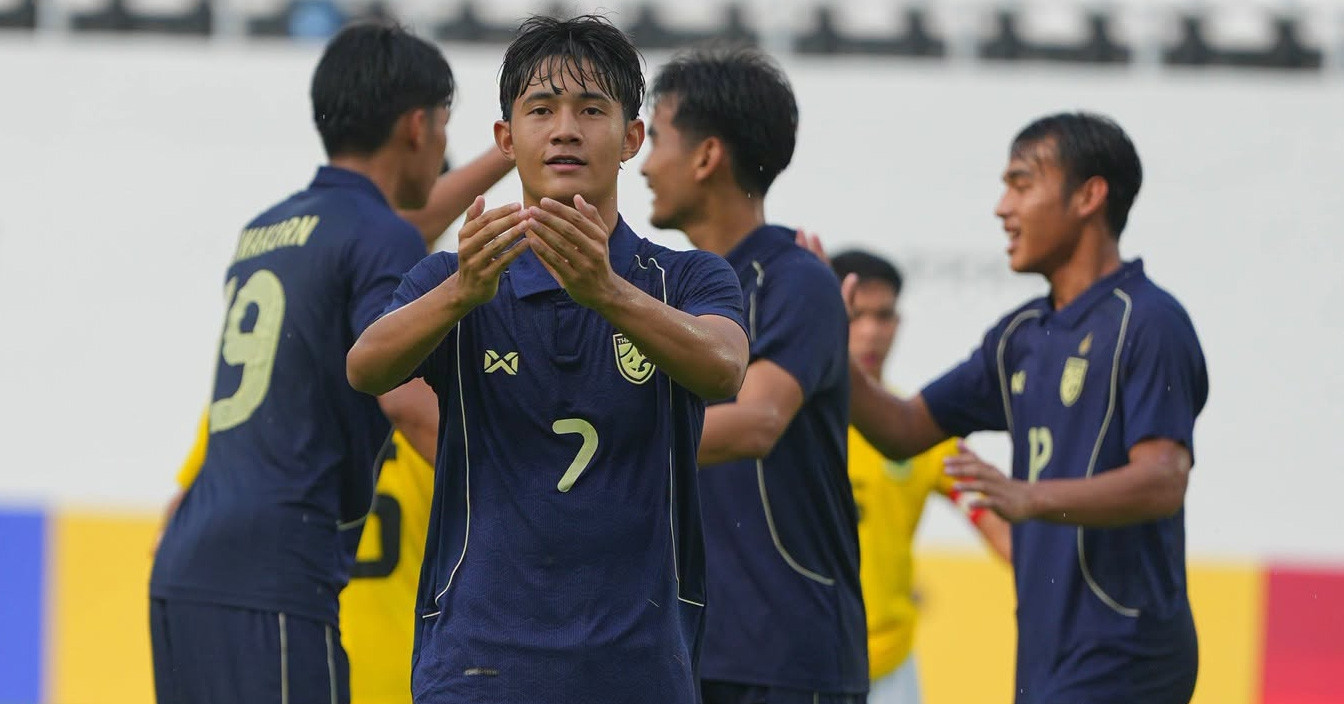 Kết quả bóng đá U19 Thái Lan vs U19 Brunei - U19 Đông Nam Á 2026