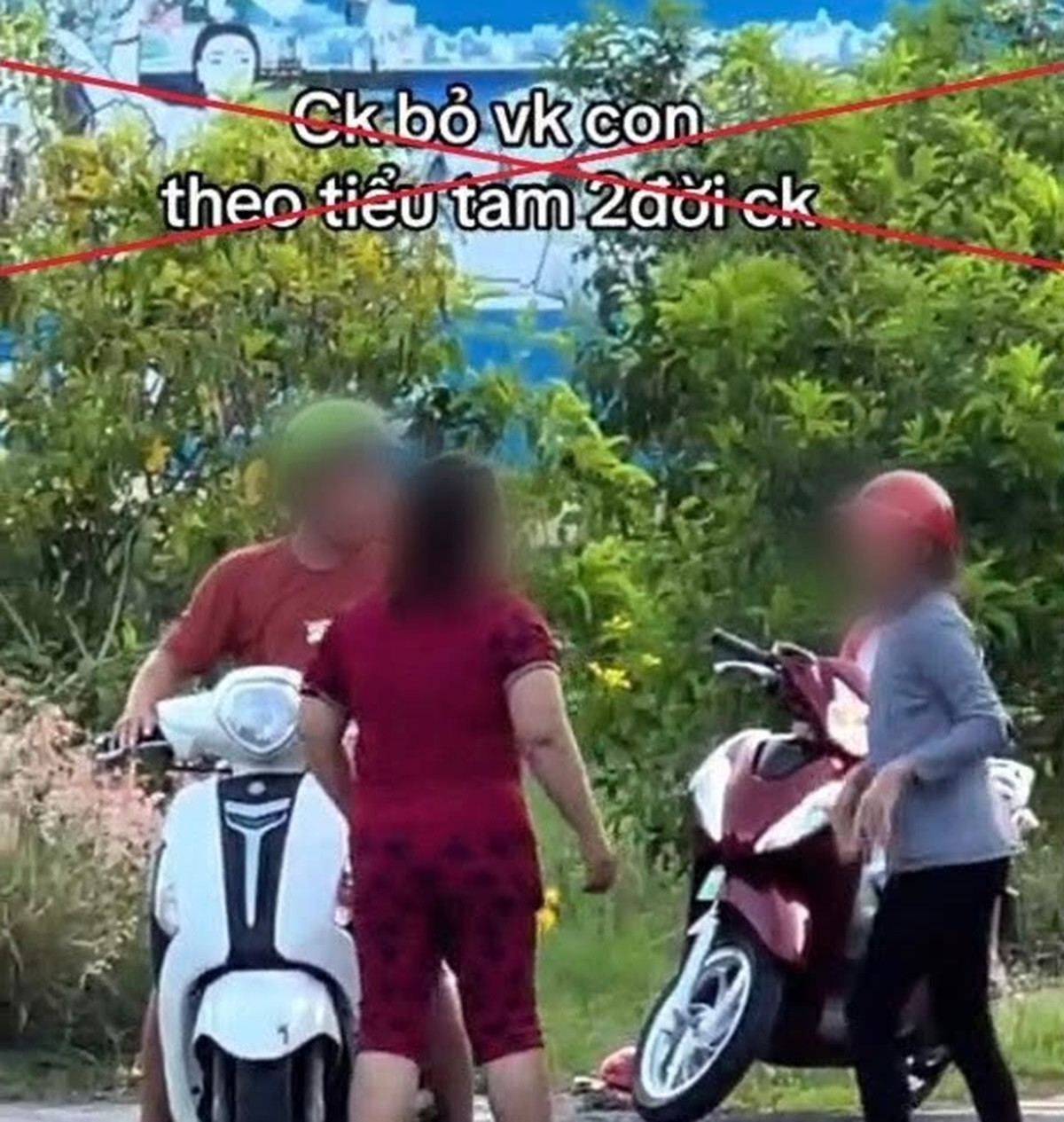 Đăng clip 'chồng bỏ vợ con theo tiểu tam', một người bị công an mời làm ...