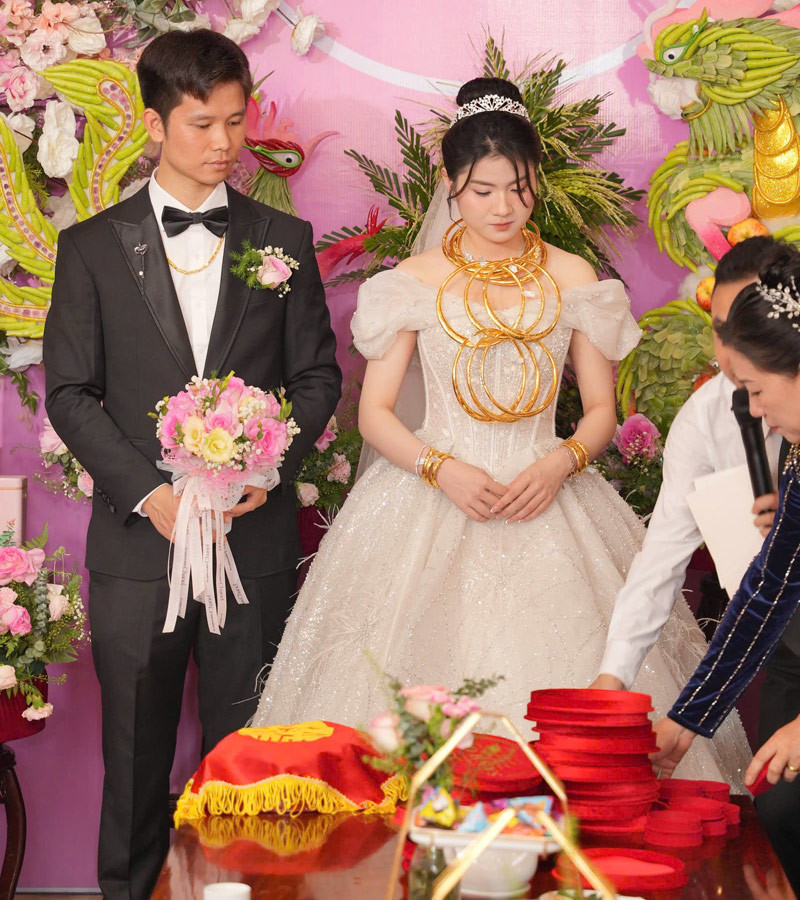Golden glamour: Lavish Vietnamese weddings of 2024