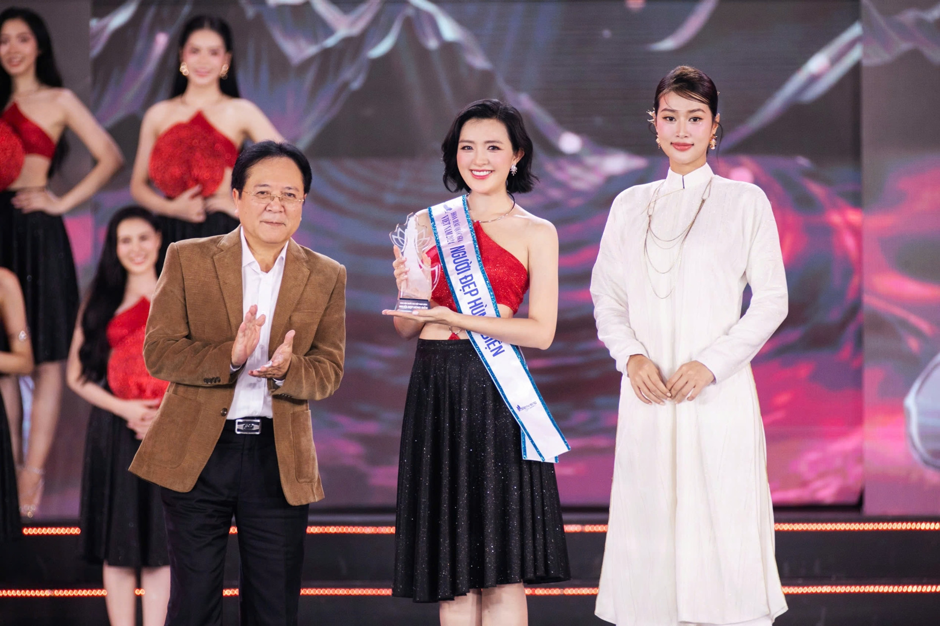 Nguyen Ngoc Kieu Duy wins Miss National Vietnam 2024 crown
