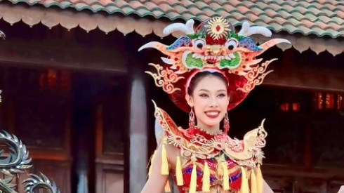 Vietnam wins best traditional costume at Miss Fitness Supermodel World 2024