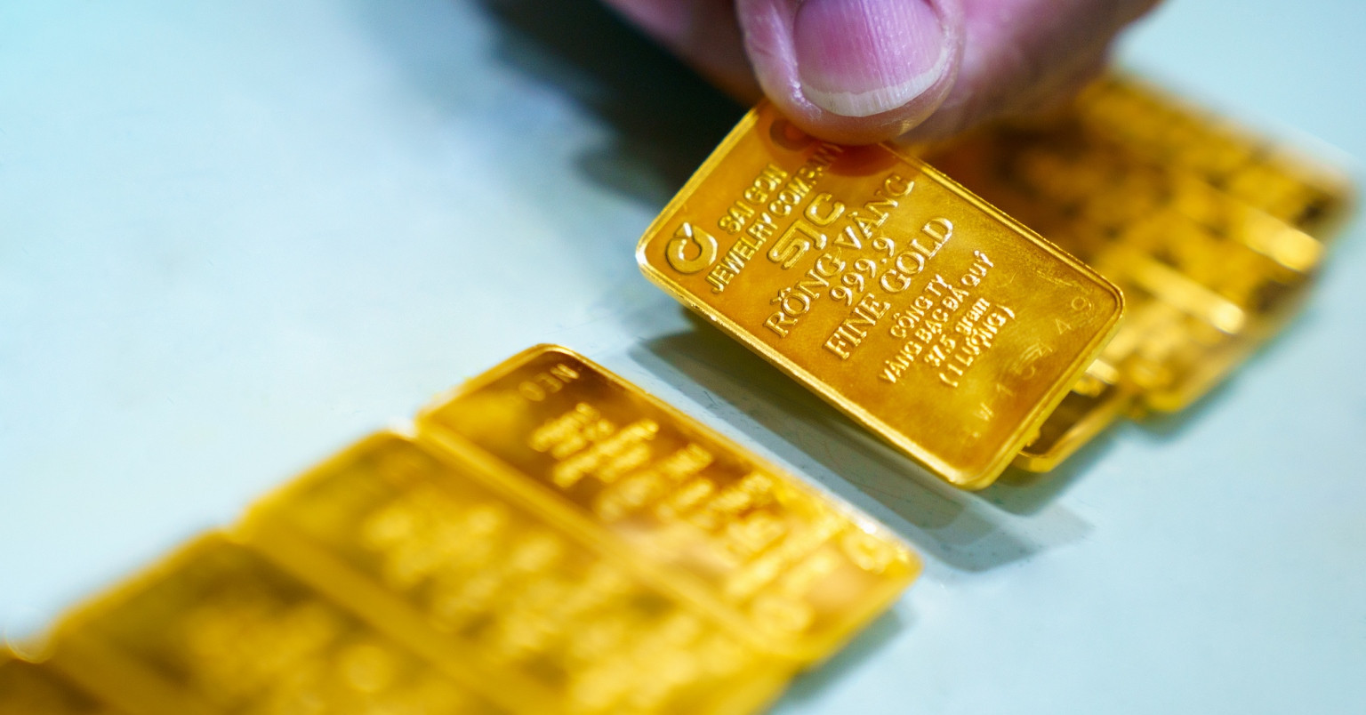 Central bank successfully auctions 3,400 taels of gold bars