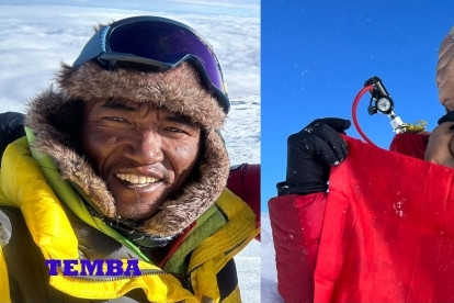 First Vietnamese mountaineer scales 8,163m Mt. Manaslu