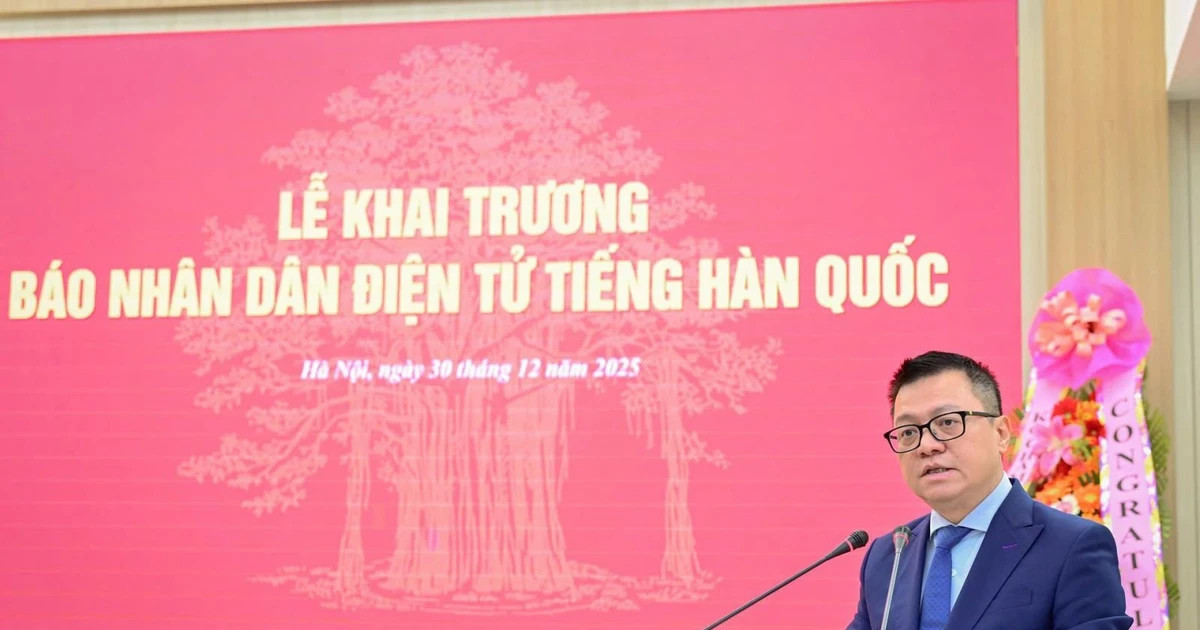 Korean-language version of Nhan Dan Online launched